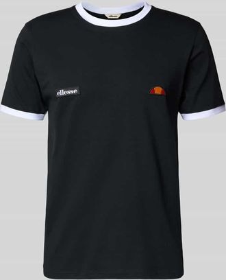 Ellesse T-Shirt mit Logo- und Label-Patch Modell RINGETTO