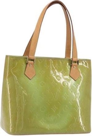 Louis Vuitton Pre-owned Cuir sacs-louis-vuitton - Femme - Pre-owned - Vert - Taille: ONE Size