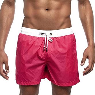 Generic Short de bain d&eacute;t&eacute; pour homme - Printemps et &eacute;t&eacute; - Pantalon de sport - Pantalon de natation et de plage - Short tendance d&eacute;contract&eacute; et doux pour les 