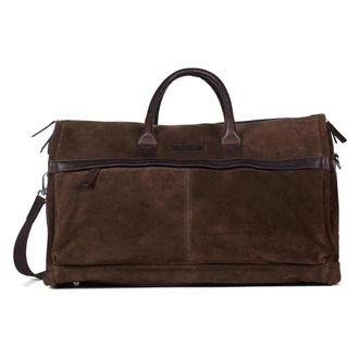 Howard London Garment Travel Bag Suede - - Bags - Herren - Braun - ONE SIZE