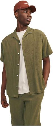 Jack & Jones Jorluke Crinkle Resort Shirt Ss Sn