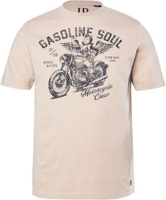 JP1880 T-Shirt T-Shirt Halbarm Brustprint Vintage Look bis 8 XL