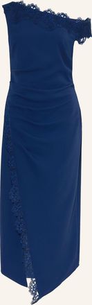 Lipsy Cocktailkleid Mit Spitze blau