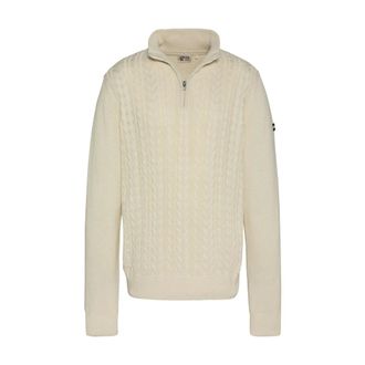 Schott NYC Schott Nyc, Herren, Strickwaren, Beige, SGr&ouml;&szlig;e