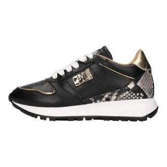 Cavalli Femme, Chaussures, Noir, Taille: 41 EU Baskets en cuir