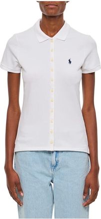 Polo Ralph Lauren Femme, Tops, Blanc, Taille: 42 FR Polo
