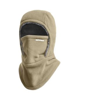 Generic Chapeau 4 en 1 pour homme - Masque facial - Doux - Capuche - &Eacute;charpe - Activit&eacute;s de plein air - Cache-cou, kaki, Taille unique