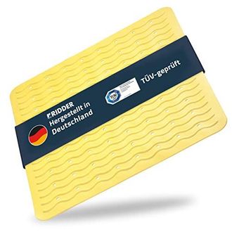 Ridder Ridder Playa 683040-350 Tapis de baignoire Jaune fluo 38 x 80 cm