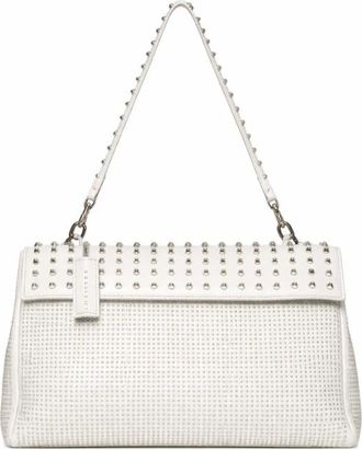 John Richmond Femme, Sacs, Blanc, Taille: ONE Size Sac bandouli&egrave;re compact