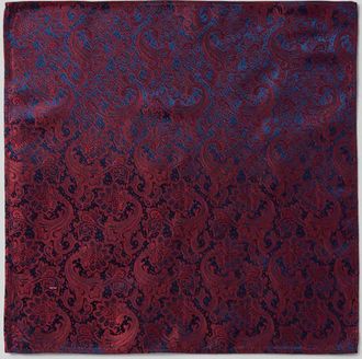 Monti Seideneinstecktuch mit Allover-Muster