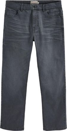 Next Herren Straight Fit Stretch-Jeans Grau Anthrazit W: 44 / L: 31