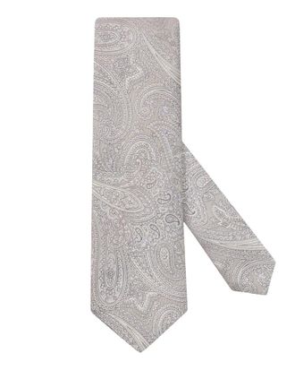 Canali Klassische Krawatte aus Seide mit Paisley-Muster in
