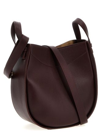 Loewe Womens Bordeaux Calfskin Crossbody Bag