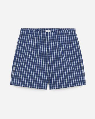 Arket Kurze Pyjamahose -Blau