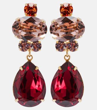 Jennifer Behr Boucles doreilles Catherine en plaqu&eacute; or