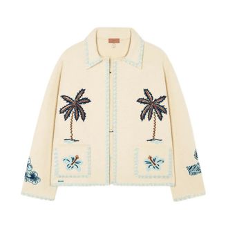 Alanui Femme, Vestes, Beige, Taille: 38 FR Alanui Manteaux Beige