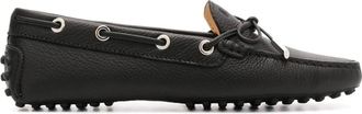 Tod's Femme, Chaussures, Noir, Taille: 36 1/2 EU Mocassins en cuir