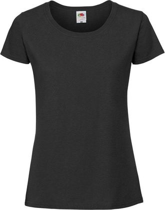 Fruit Of The Loom Rundhalsshirt Ladies Iconic 195 T