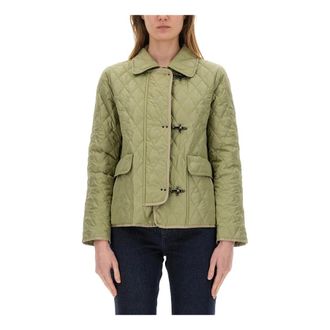 Fay Mini 3 Ganci - - Jackets - Damen - Gr&uuml;n - L