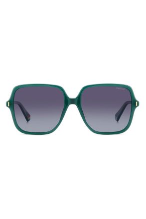 Polaroid Damen PLD 6219/S Sonnenbrille, gr&uuml;n, 54