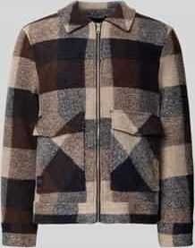 Mc Neal Regular Fit Jacke mit Woll-Anteil