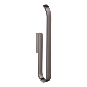GROHE Grohe Starlight Wandrollenhalter vertikal, kratzfest, 24 x 6 x 1,5 cm, Graphitgrau (Referenz: 41067A00)