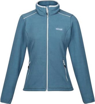Regatta Womens Floreo IV Full Zip Fleece Jacket, Polaire Femme, Coronet Blue(White)