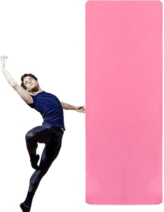 Generic Yogamatte, tragbare Yogamatte, Fitnessmatte f&uuml;r Yoga, Fitness- und Boden-Trainingsmatte f&uuml;r Erwachsene, rutschfeste Yogamatte mit Schlaufe