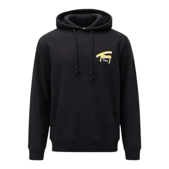 Tommy Jeans Homme, Sweatshirts et sweats &agrave; capuche, Noir, Taille: M Sweat &agrave; capuche