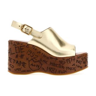 Chlo&eacute; Femme, Chaussures, Jaune, Taille: 38 EU Escarpins