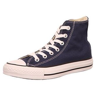 Converse Unisexe Chuck Taylor AS Double Tongue Ox la&ccedil;age - Bleu - Bleu Marine, 41.5 EU