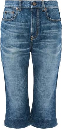 Chlo&eacute; High-rise Capri Jeans