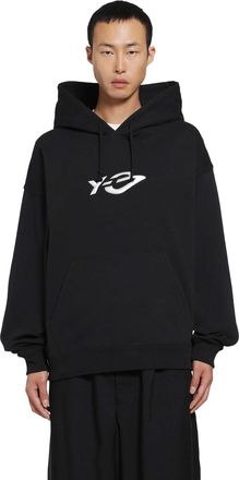 Yohji Yamamoto Liquid Logo Hoodie