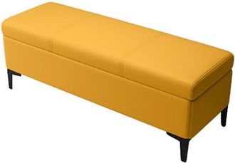 Generic Ottomane Mit Stauraum F&uuml;r Schlafzimmer Beistellbank Gepolsterter Stauraum Ottomane Rechteckig Extra Lange Aufbewahrungsbank F&uuml;r Den Eingangsbereich(Ye