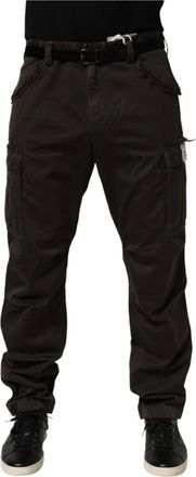 Dolce & Gabbana Homme, Pantalons, Brun, Taille: L Re-Edition Cargo Pants