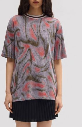 MACCAPANI T-Shirt Femme couleur Ciel