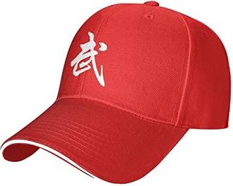 Generic Pare-Soleil Casquette Arts Martiaux Chinois Anti-Soleil Baseball Casquette Respirante Anti-Soleil Cap pour Golf P&ecirc;che Ext&eacute;rieur