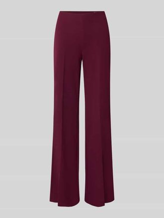 Rinascimento Flared Fit Stoffhose mit B&uuml;gelfalten