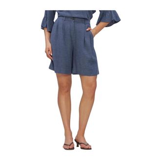 Moss Copenhagen Damen, Shorts, Blau, XSGr&ouml;&szlig;e