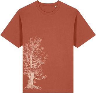 Life-Tree Shirt Brown Pine Tree