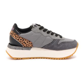 Sun 68 Big Star Girl Mix Material Schuhe - - Shoes - Damen - Grau - 37 EU