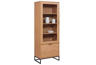 Inter Link SAS Commode - Buffet - Vitrine - Meuble-paroi - Buffet - Pin massif - 2 portes - 2 - Oak Colori - VIVO 2T