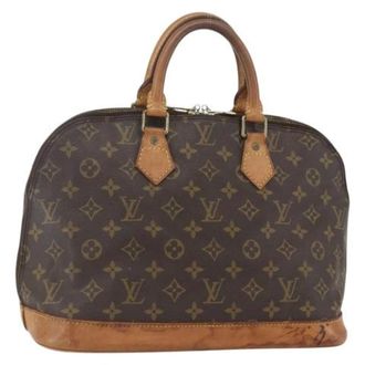 Louis Vuitton Sac &agrave; main vintage en toile Pre-owned - Femme - Pre-owned - Brun - Taille: ONE Size