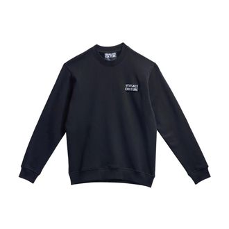 Versace Jeans Couture Homme, Sweatshirts et sweats &agrave; capuche, Noir, Taille: 2XL Felpa Couture