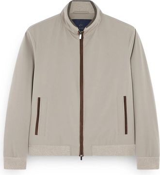 Paul & Shark Homme, Vestes, Beige, Taille: S Typhoon Re-4X4 Stretch Bomber
