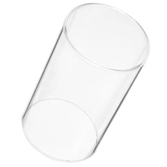 FOMIYES Transparenter Borosilikatglas Kerzenschirm 7x15cm Windschutz Tischkerzenhalter H&uuml;lle Staubschutz Glaskerzenabdeckung f&uuml;r Zuhause