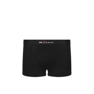 Kiton Logo-Bund Boxer Briefs - - Underwear - Herren - Schwarzk - S