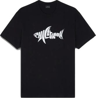 Paul & Shark Homme, Tops, Noir, Taille: 2XL T-Shirt