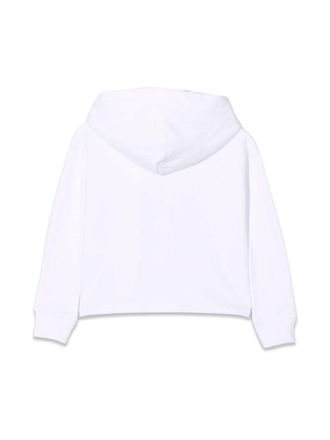 Polo Ralph Lauren Hooded Cotton-Blend Knit Sweatshirt - White