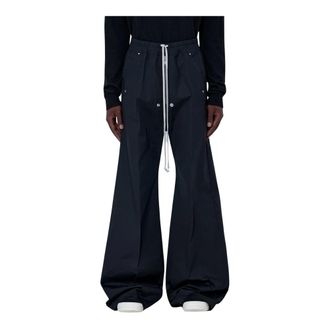 Rick Owens Homme, Pantalons, Noir, Taille: M Pantalon Bela Large